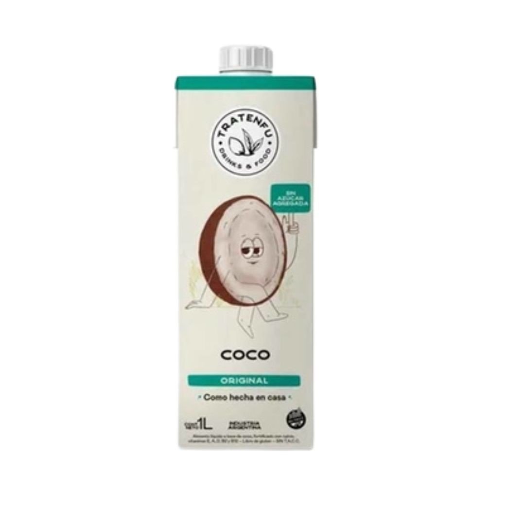 LECHE COCO TRATENFU SIN AZUCAR - Vida Point